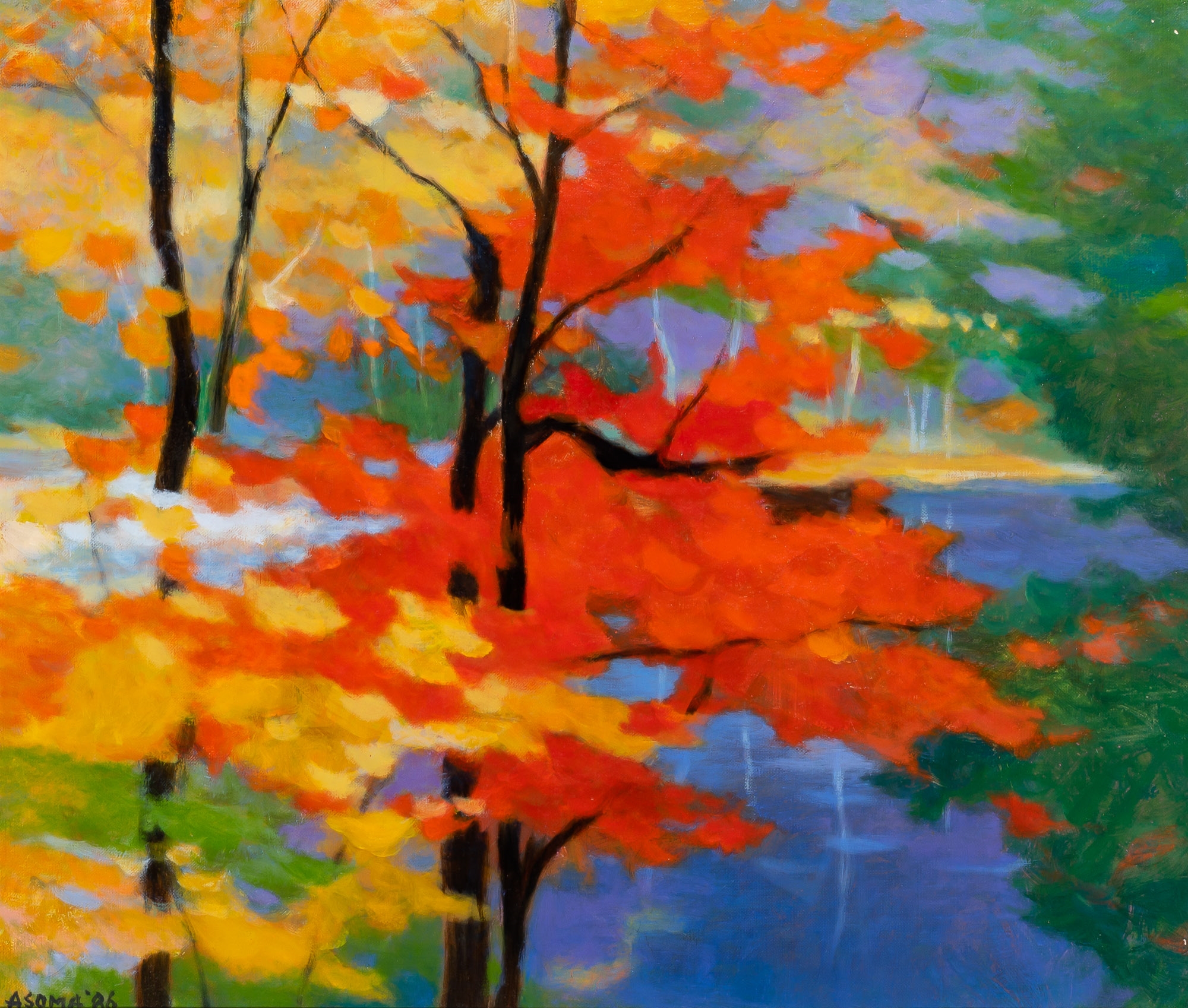 Tadashi Asoma | Glory of Fall (1986) | MutualArt
