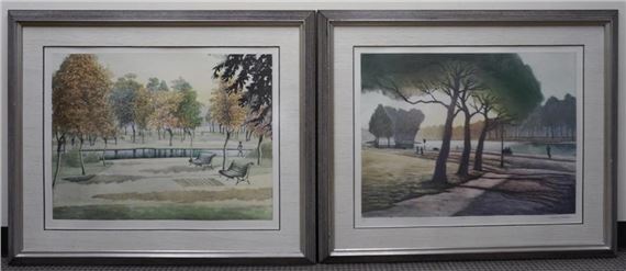 Peter Eastham | Park II ; Park III | MutualArt