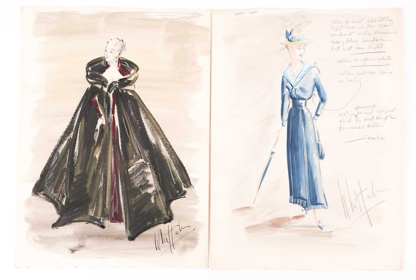 Theatre Costume Design Sketches