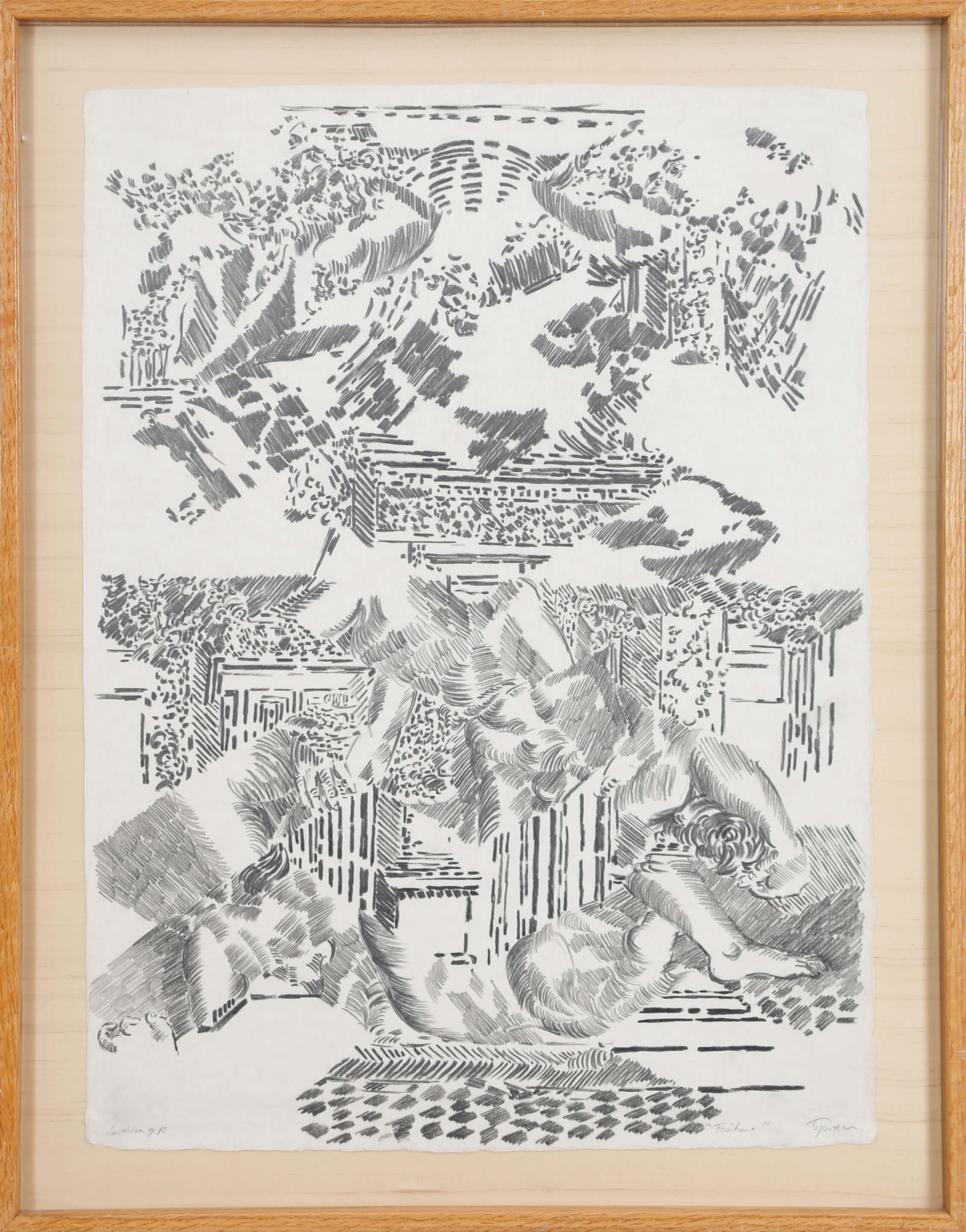 François Rouan | Frontone (1982) | MutualArt