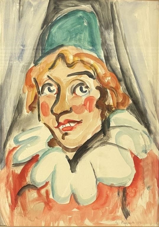 Georges Rouault | Clown (1929) | MutualArt