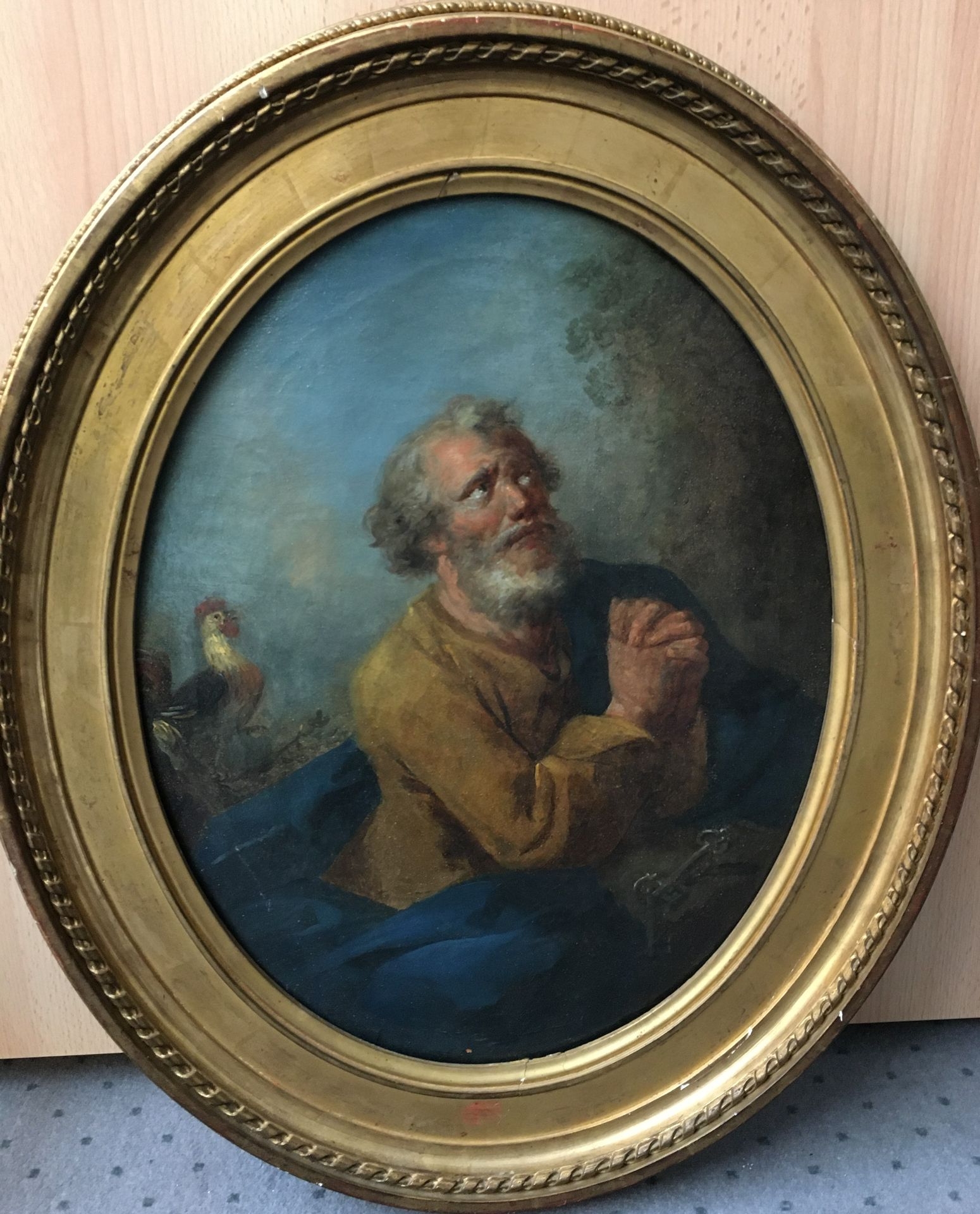 French School, 18th Century | The repentance of Saint Peter (1800 ...