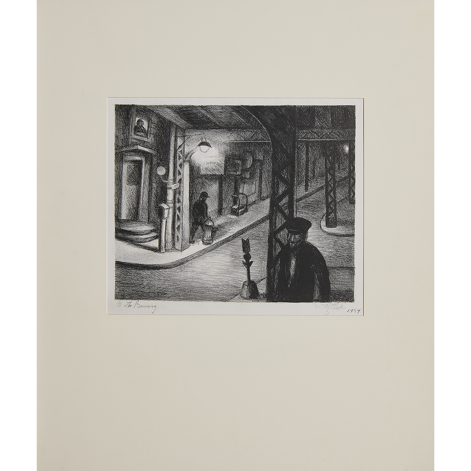 Leonard Pytlak | The Bowery (1934) | MutualArt