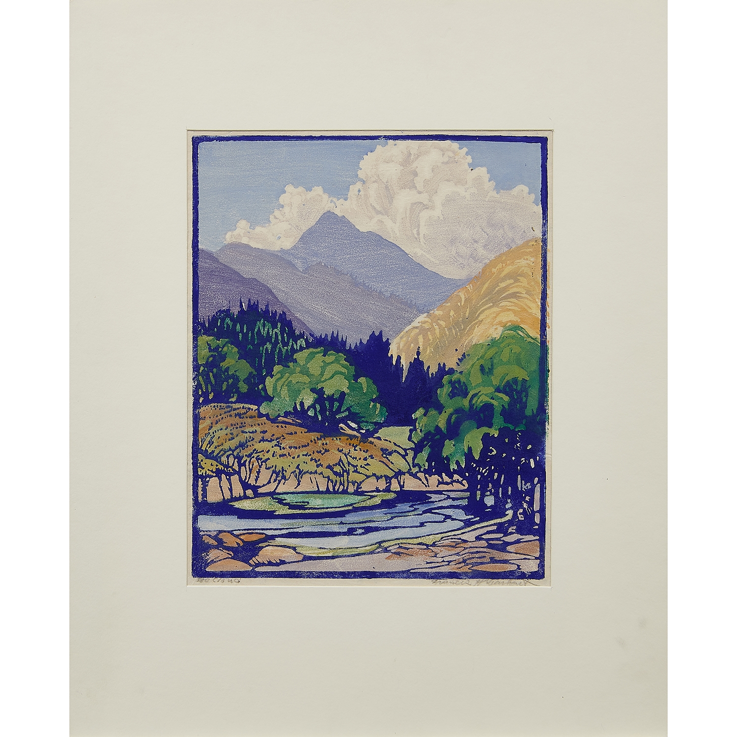 Frances H. Gearhart | The Cloud (Circa 1935) | MutualArt