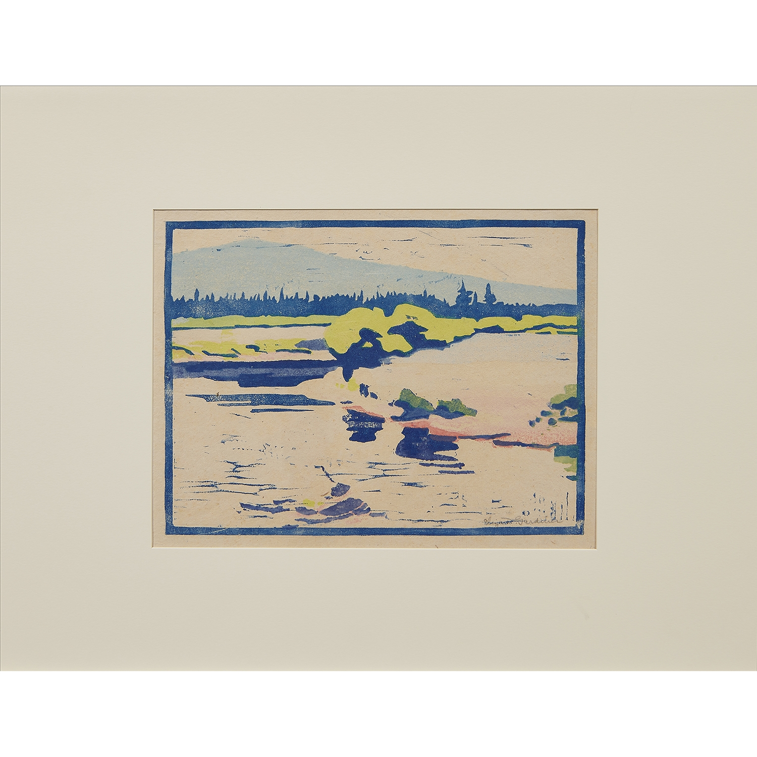 Eliza Draper Gardiner | The River (1919) | MutualArt