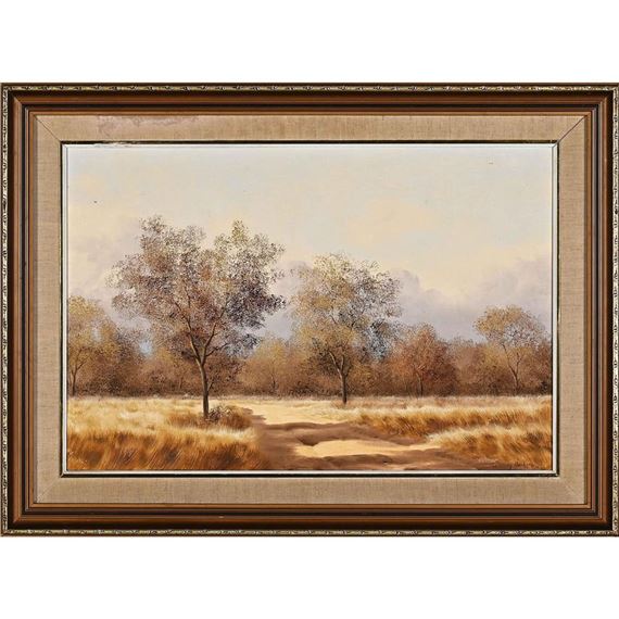 Thomas Hacking | Landscape with Savannah Trees | MutualArt