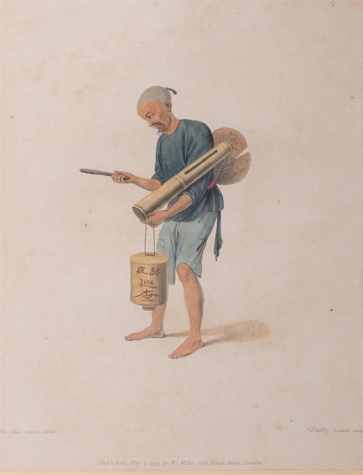 George Henry Mason | FOUR PLATES from COSTUMES OF CHINA (1804) | MutualArt