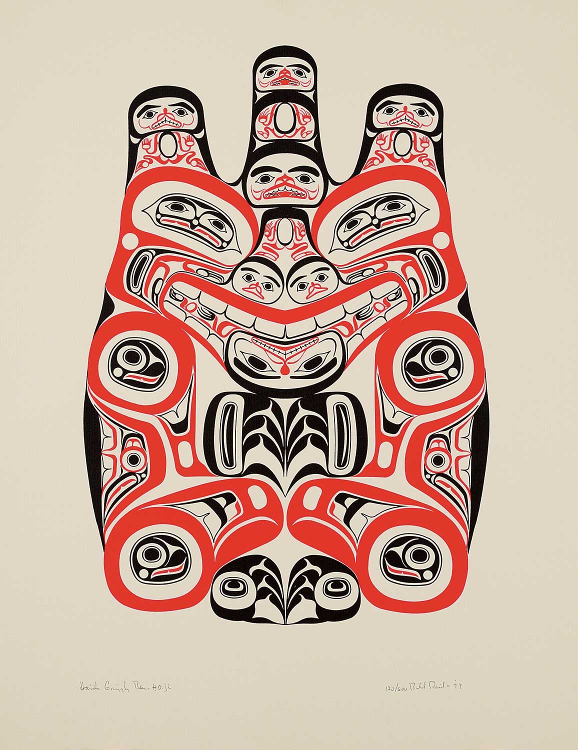 Bill Reid | Haida Grizzly [Bear] (1973) | MutualArt