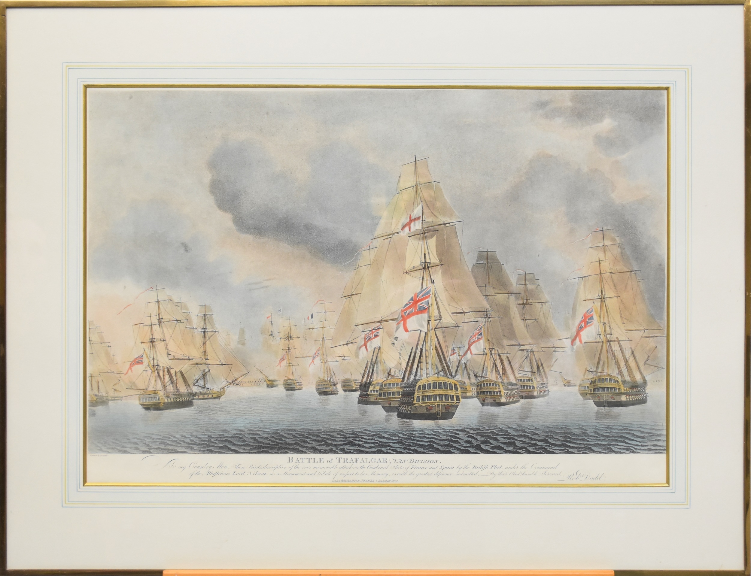 Robert Dodd | Battle of Trafalgar | MutualArt