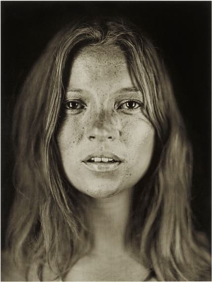 Chuck Close | Kate Moss (2005) | MutualArt