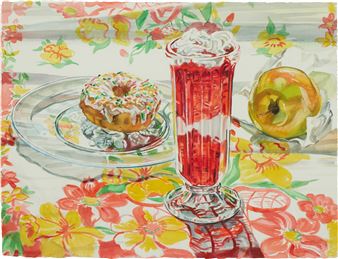 Janet Fish | Skowhegan Water Glasses (1975) | MutualArt