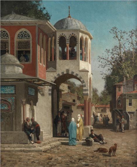 Germain Fabius Brest | Quartier de Constantinople (1857) | MutualArt