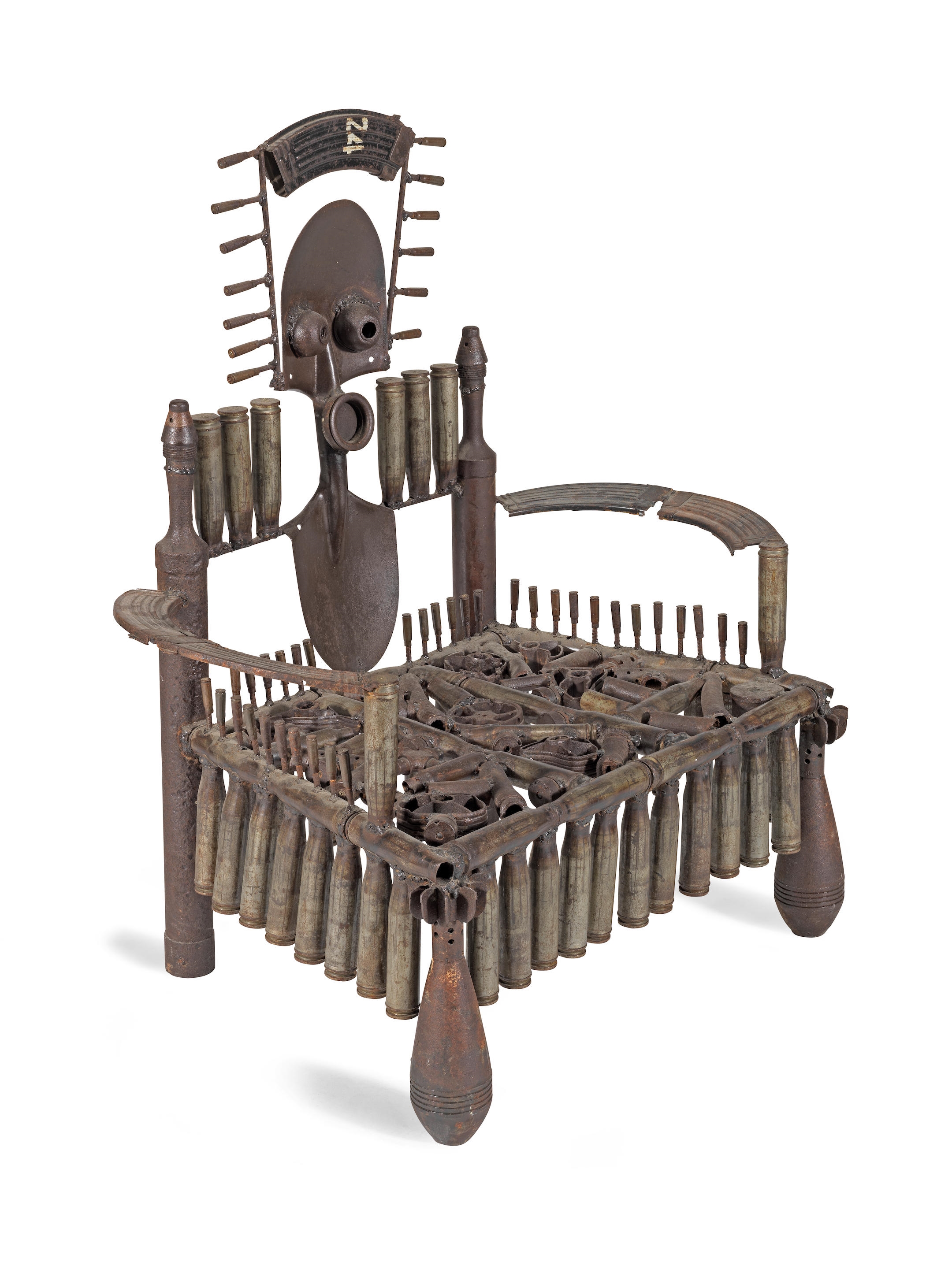 Goncalo Mabunda | Weapon throne | MutualArt
