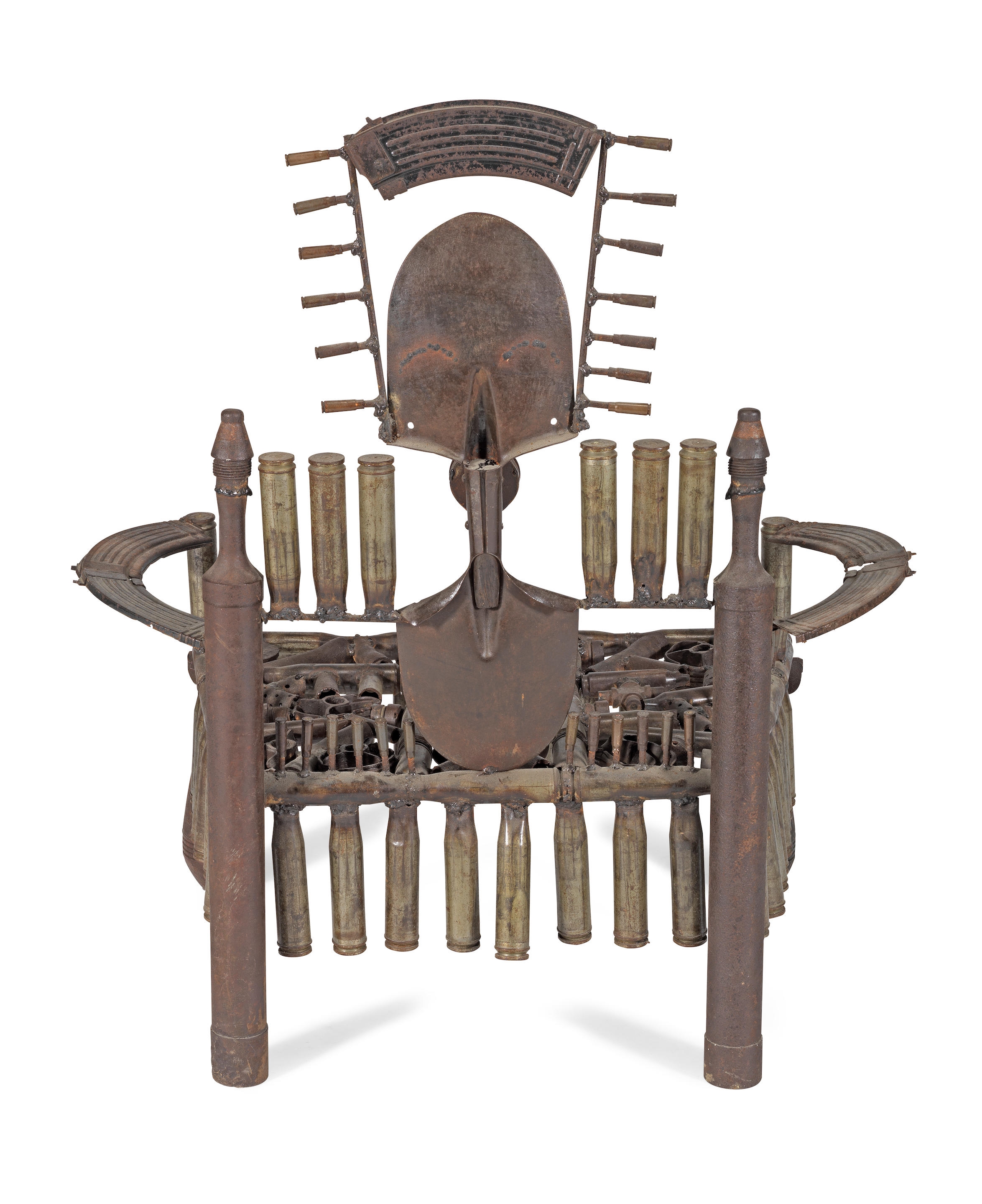 Goncalo Mabunda | Weapon throne | MutualArt