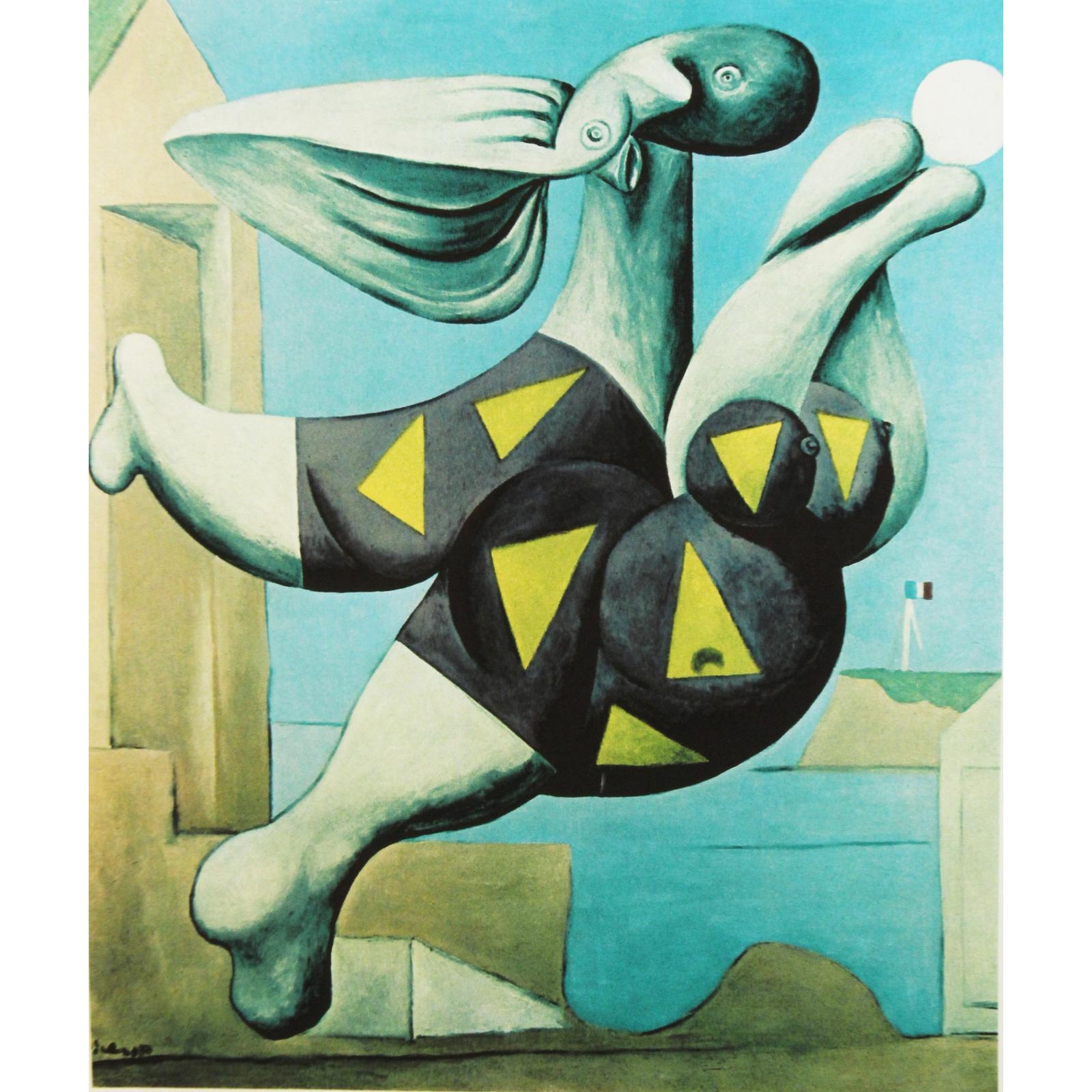 Pablo Picasso | BATHER WITH BEACH BALL | MutualArt