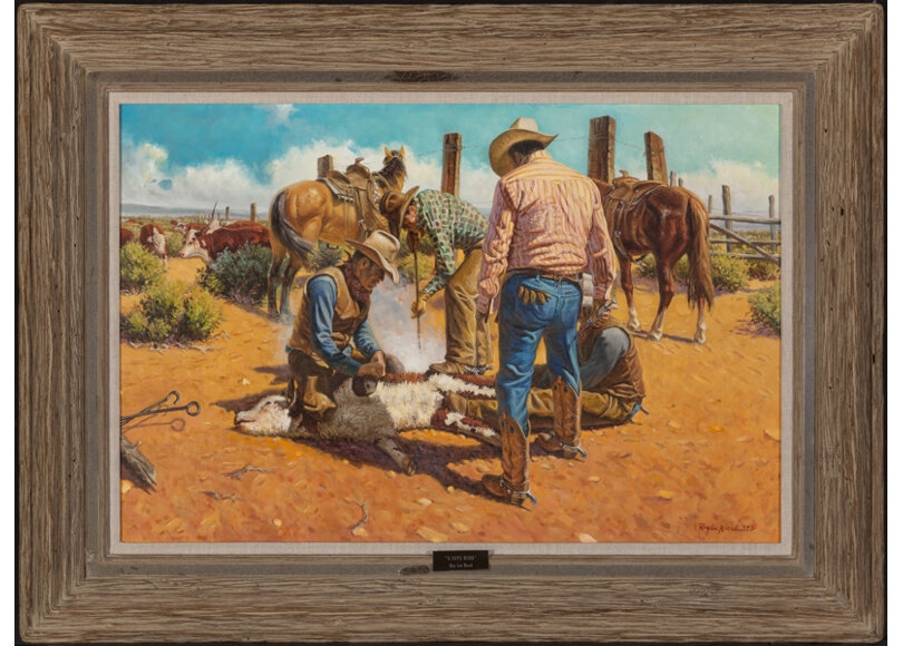Roy Lee Ward | A Day's Work (1984) | MutualArt