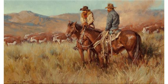 Gary Niblett | Autumn Riders | MutualArt