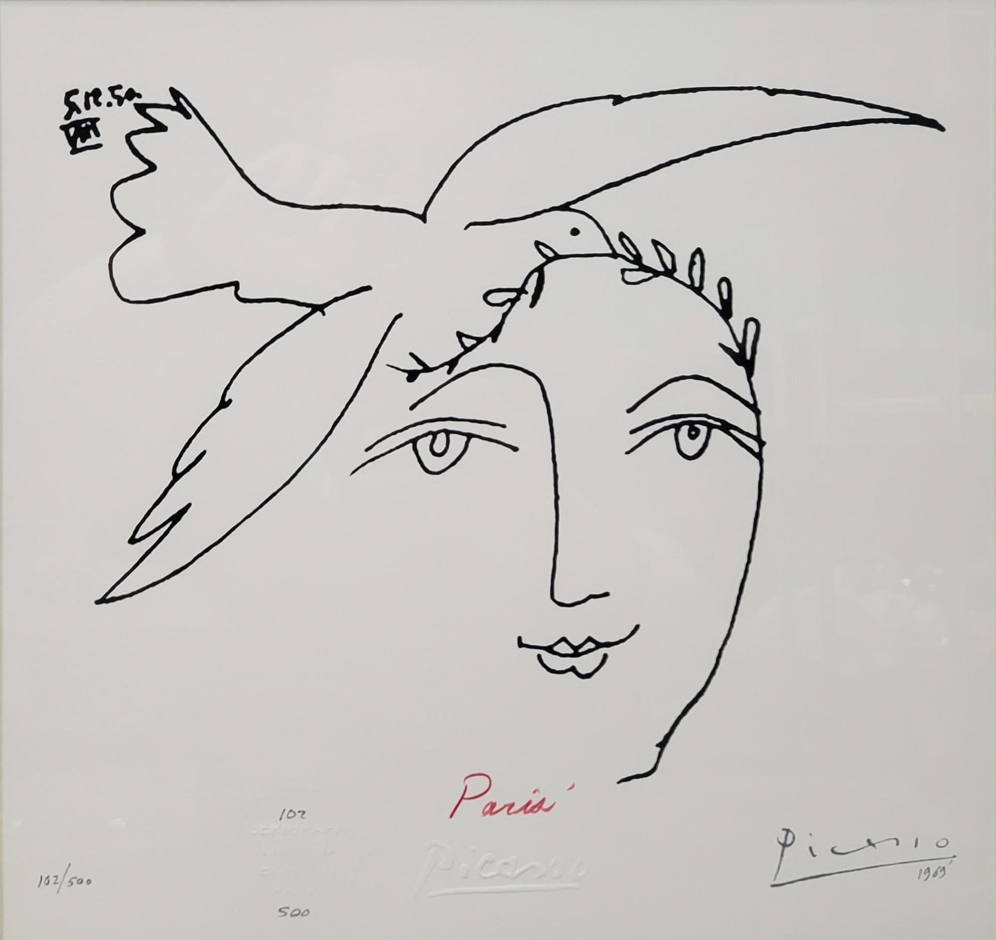 Pablo Picasso | Bird And Face | MutualArt