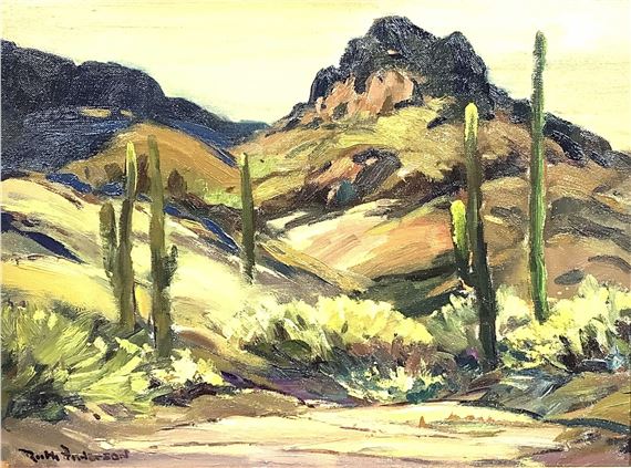 Ruth A. Anderson | Fall Landscape (1942) | MutualArt