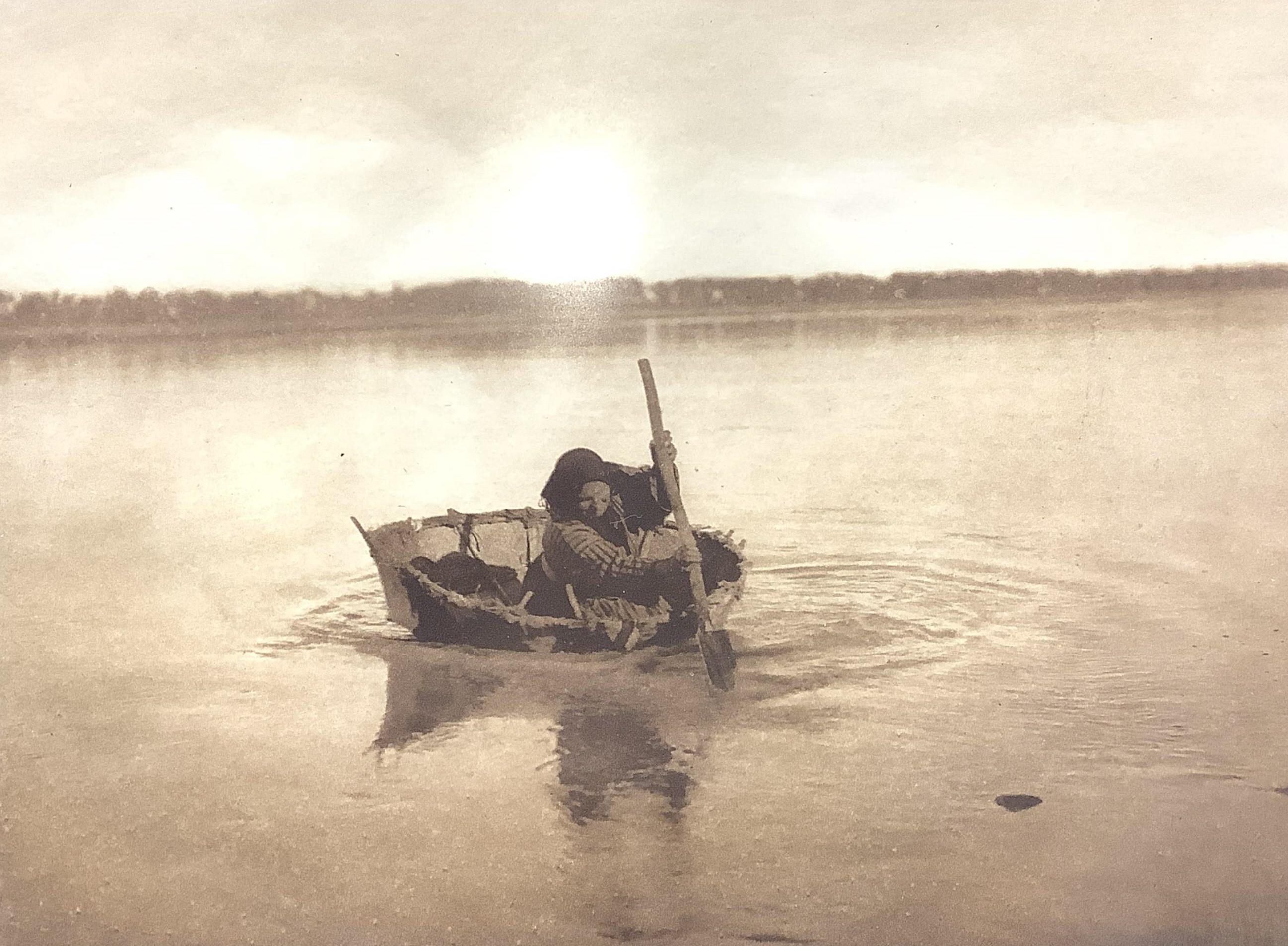 Edward S. Curtis | Mandan Bull-boat | MutualArt