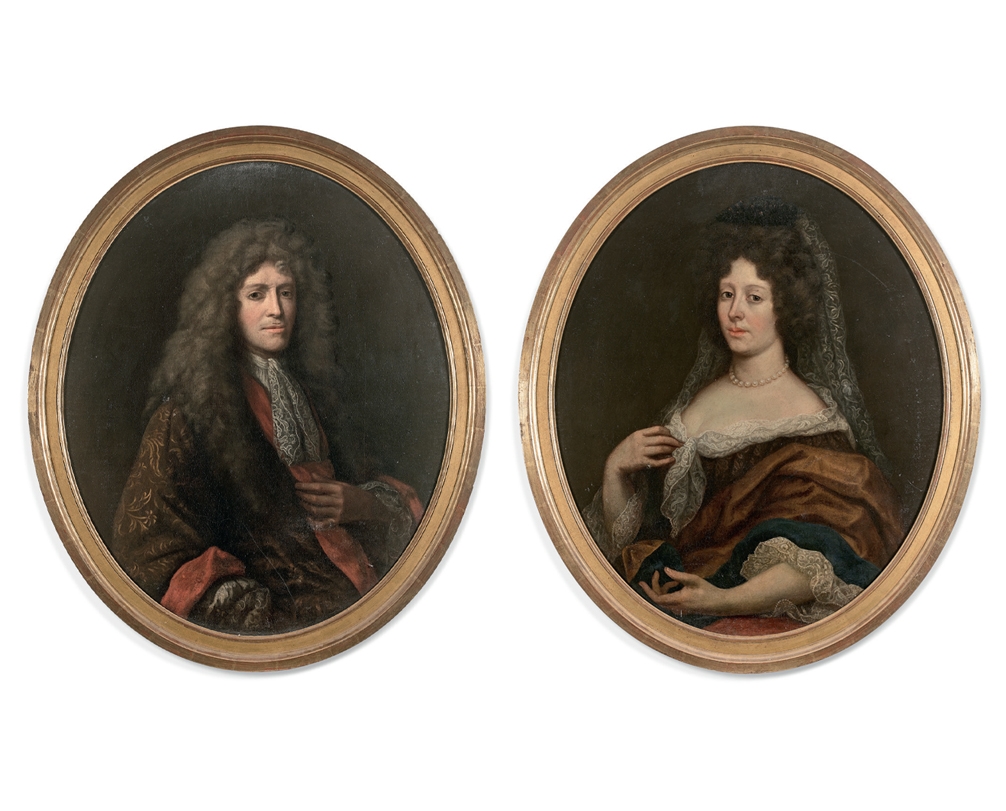 French School, 18th Century | Bernard VAUDREYet Catherine épouse ...