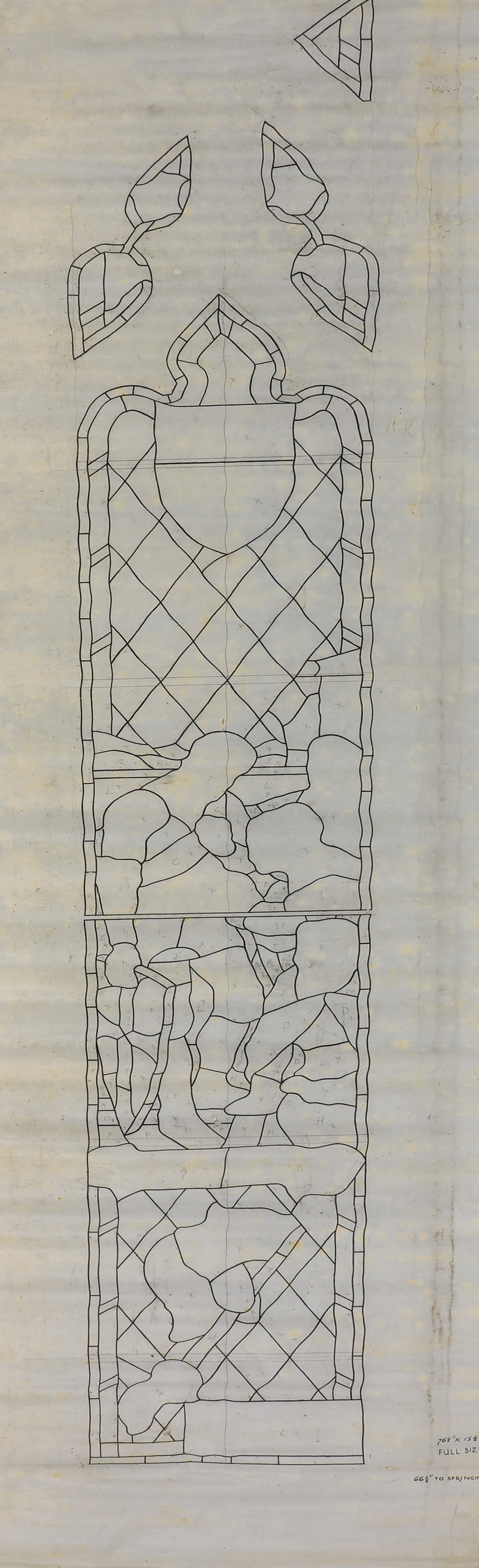 Henry J. Hunt | Designs for a stained glass window scheme (1948 - 1949 ...