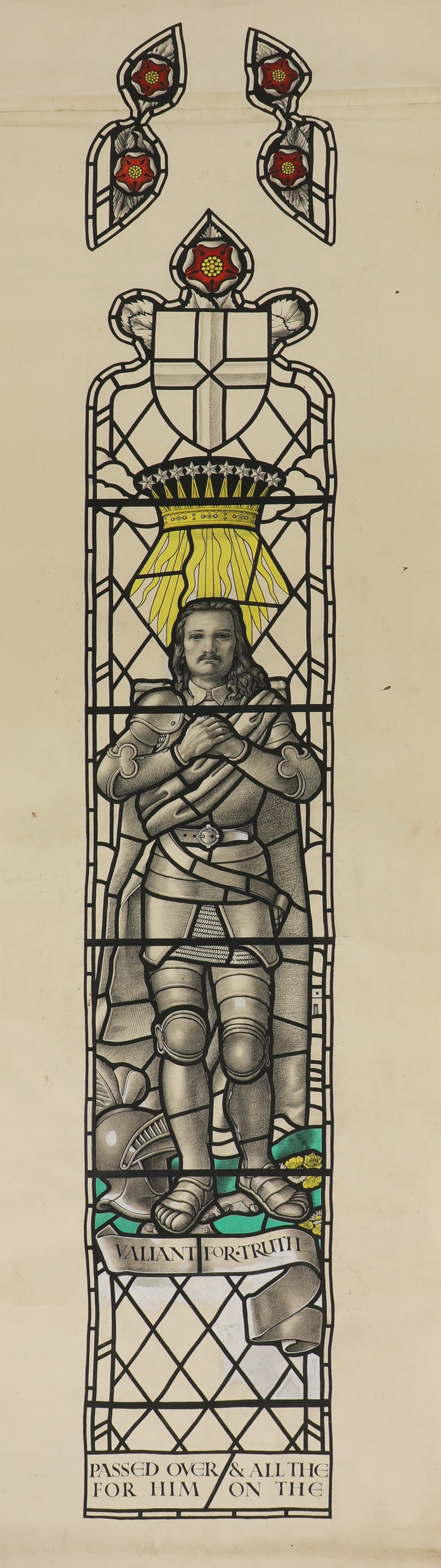 Henry J. Hunt | Designs for a stained glass window scheme (1948 - 1949 ...