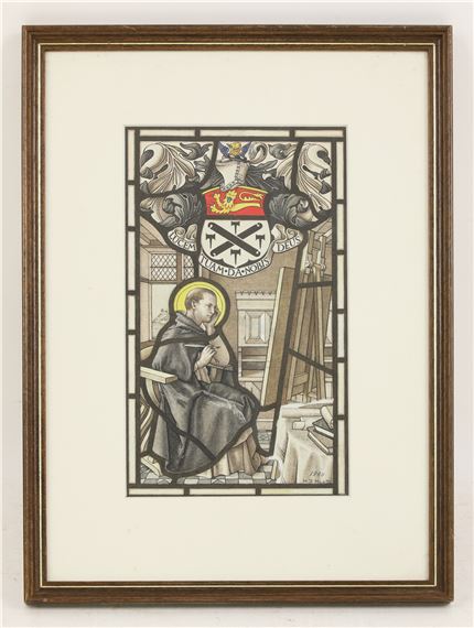 Henry J. Hunt | Three stained glass designs (1940) | MutualArt