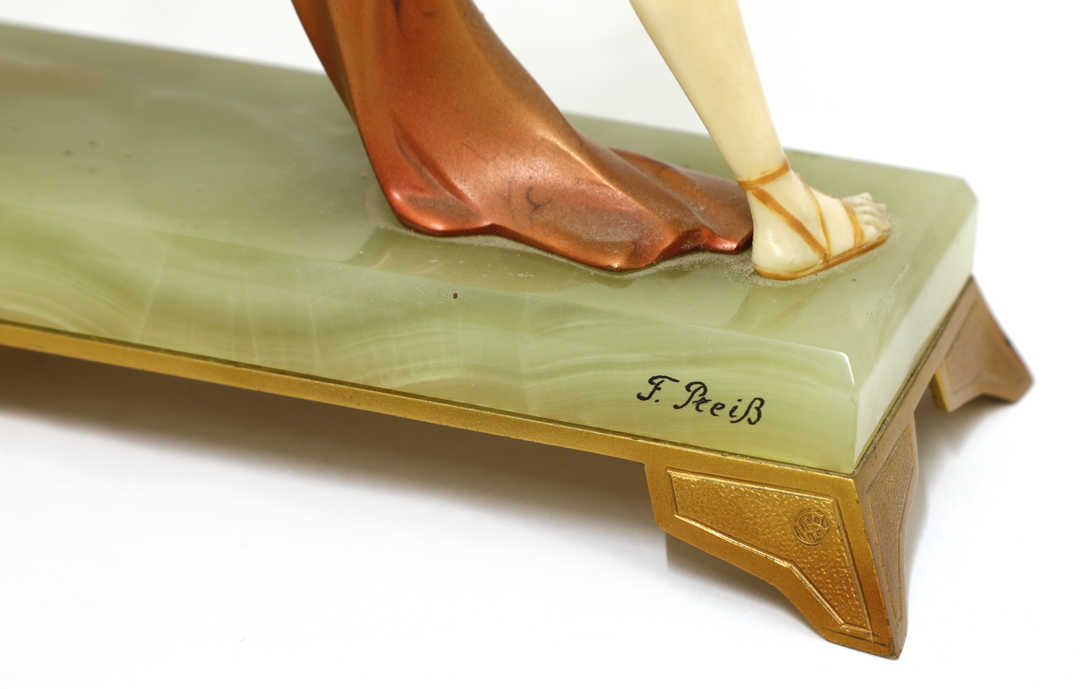 Johann Philipp Ferdinand Preiss | The Archer or Diana a cold-painted ...