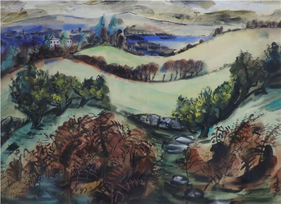 H. Guinness | Rolling landscape | MutualArt