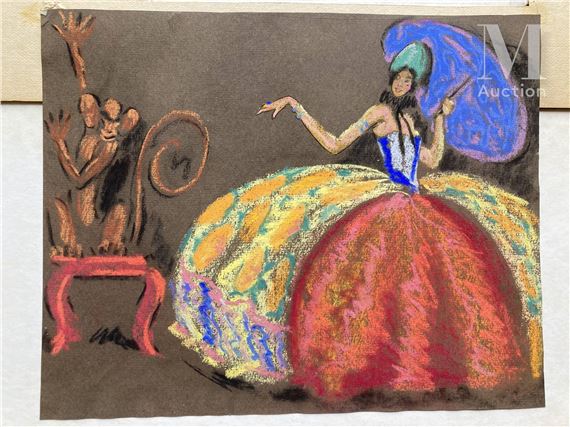 French School, 20th Century | Projet d’illustration pour Joséphine ...