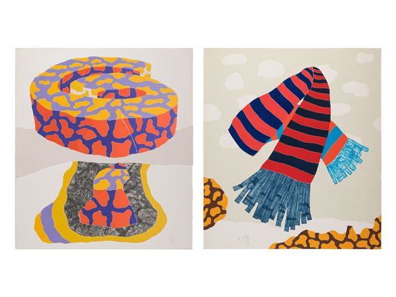 Donald Jay Saff | A Pair of Prints | MutualArt
