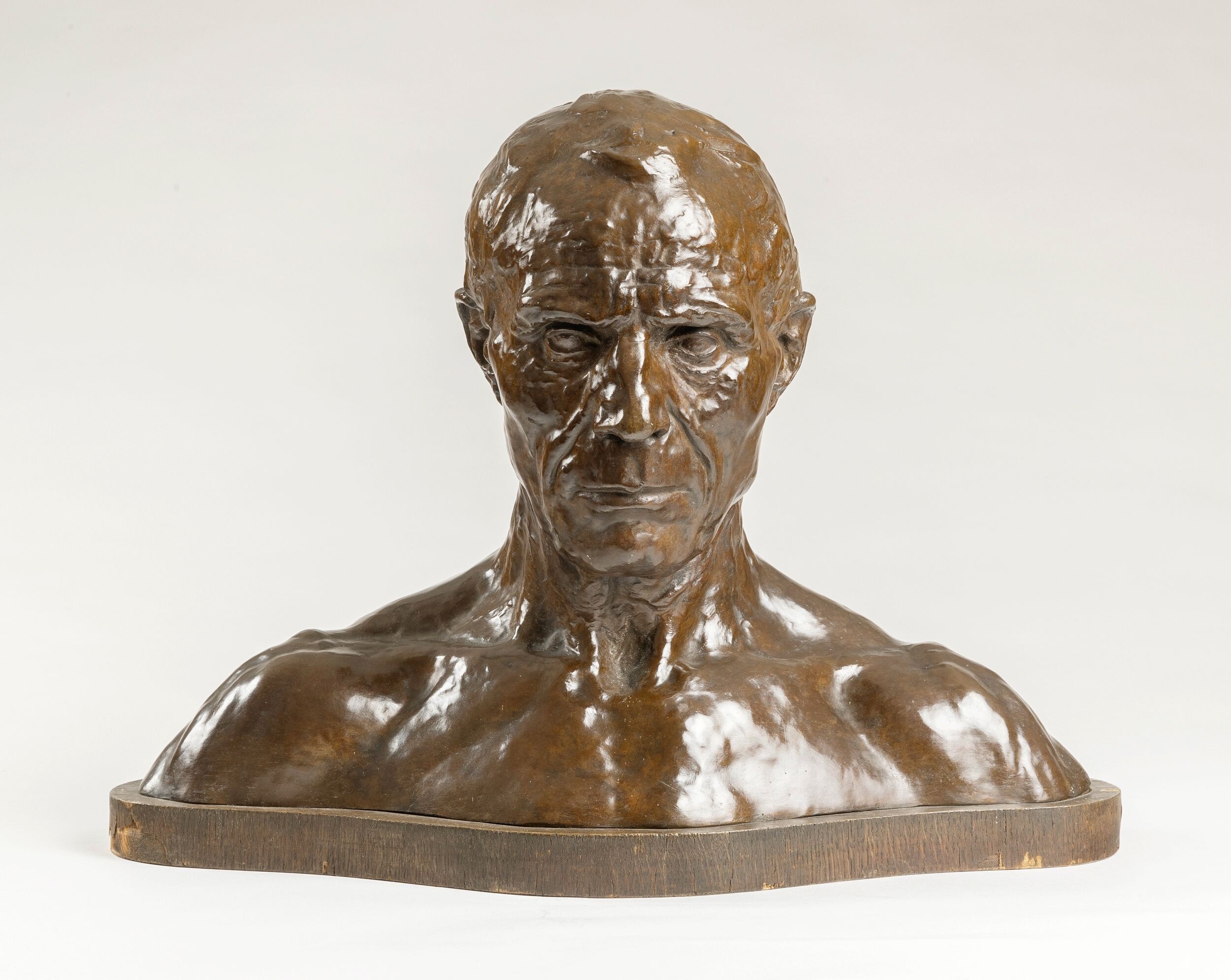 George Minne | Bust of a man (ca. 1910) (Circa 1910) | MutualArt