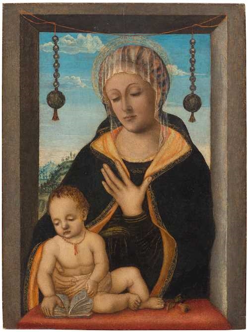 Vincenzo Foppa | Madonna and Child. (1500 - 1505) | MutualArt