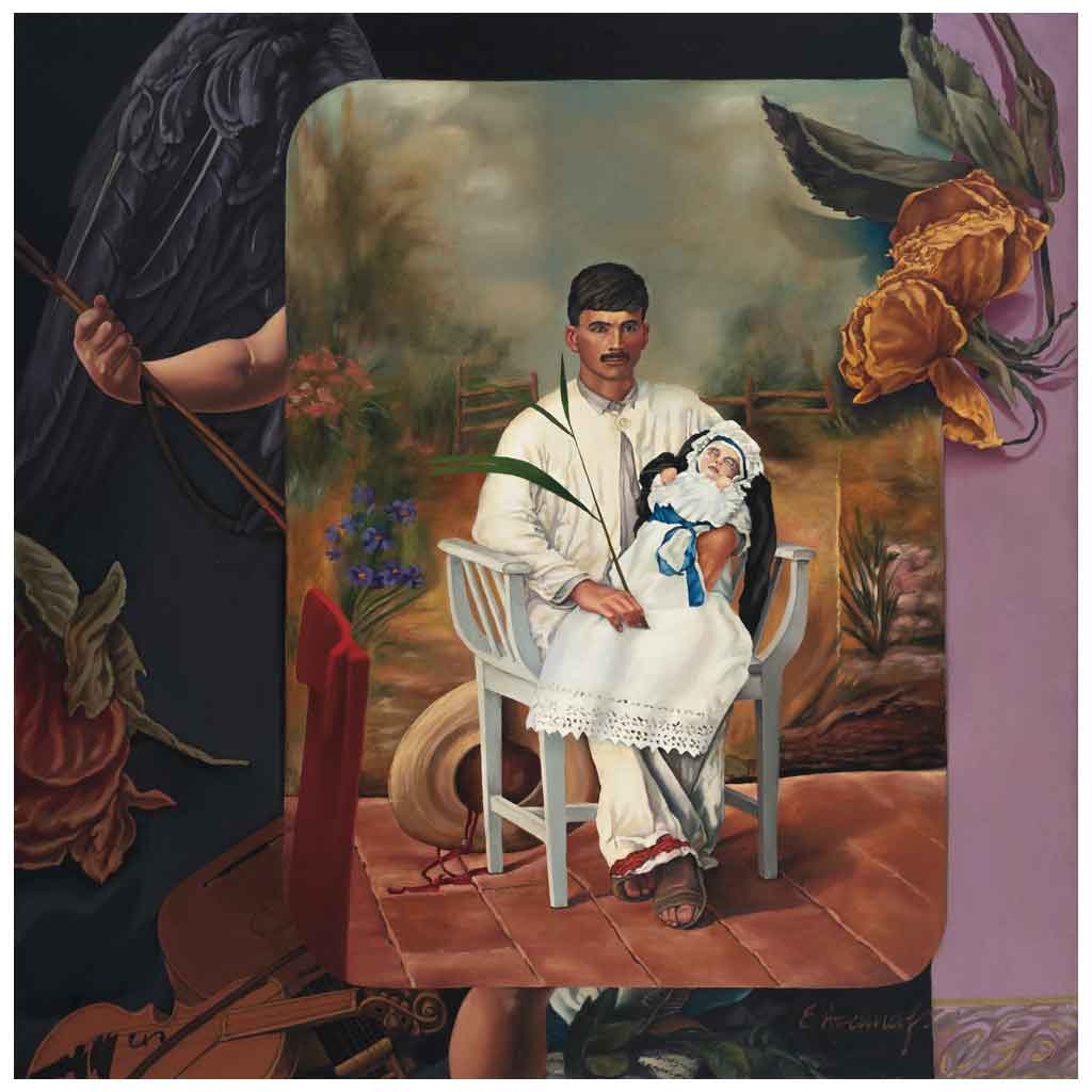 Esteban Azamar | Muerte - Amor que hasta mi puerta tocas, 1989 | MutualArt