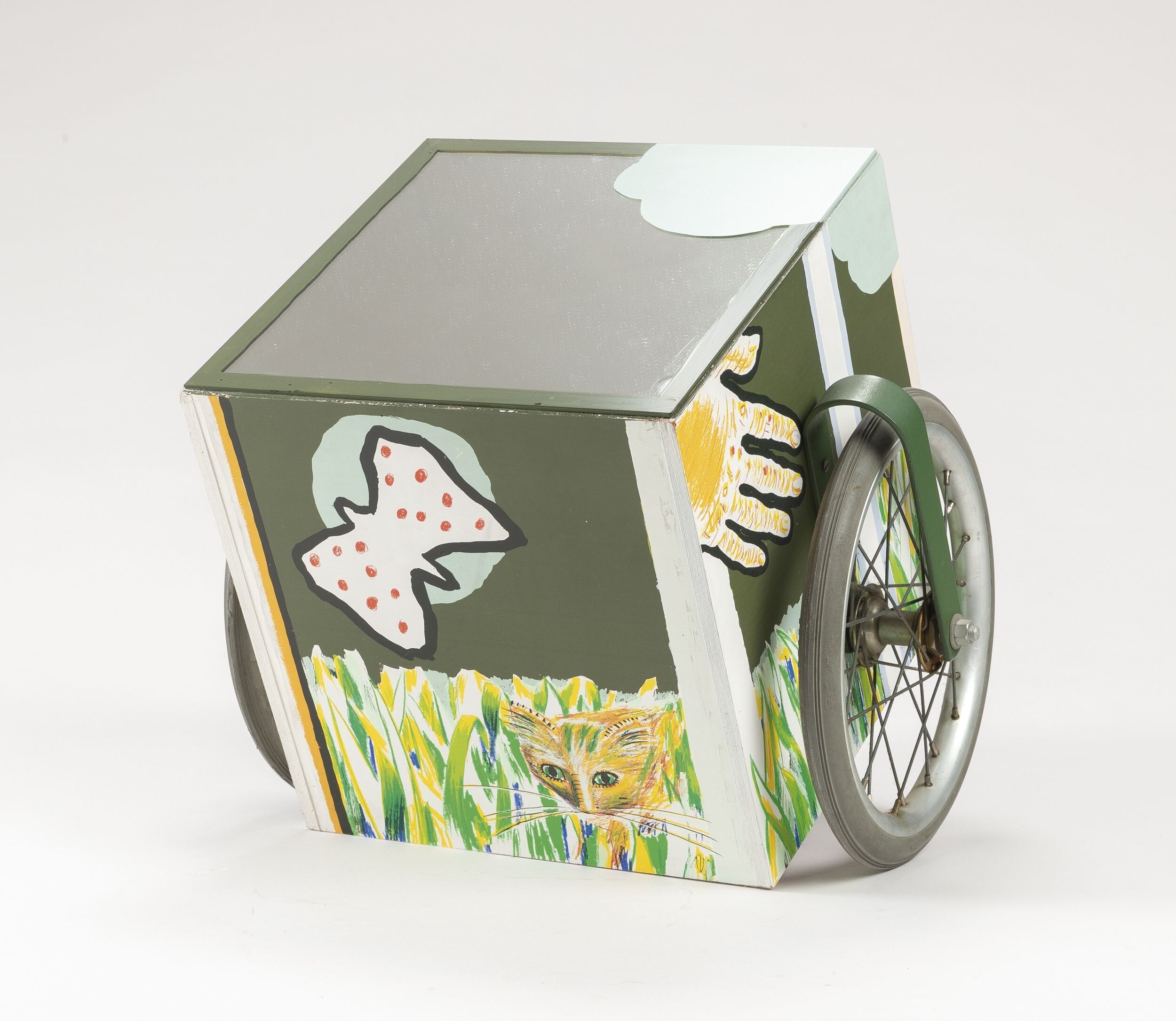 Roger Raveel | Een heel klein karretje om de hemel te vervoeren (A very ...