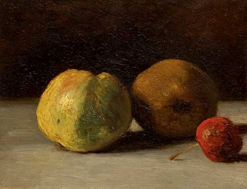 Gustave Courbet | A still life with fruit | MutualArt