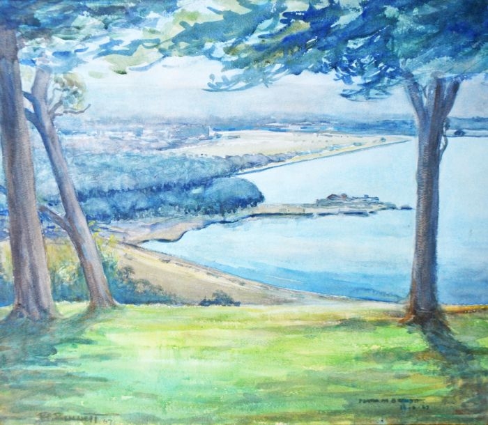 Portia Mary Bennett | Perth from Kings Park | MutualArt