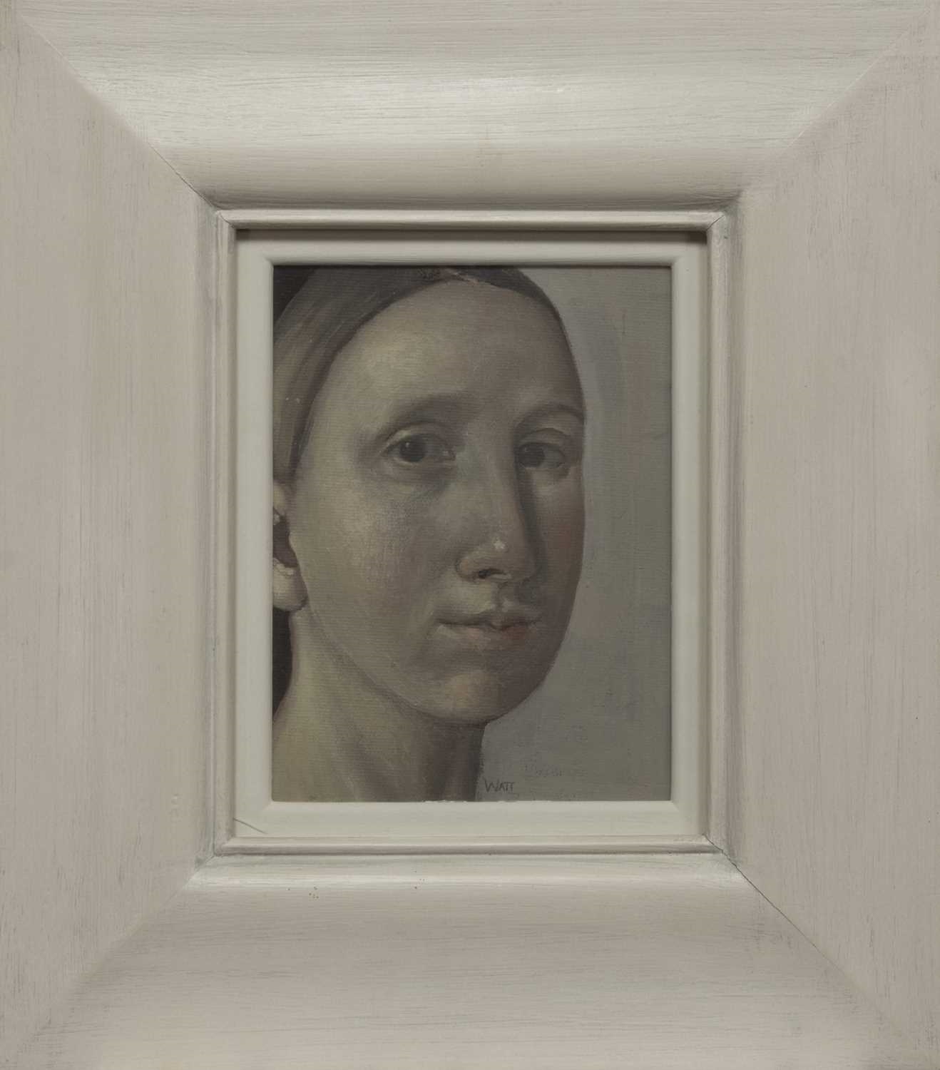 Alison Watt | Head of a Young Woman (1989) | MutualArt
