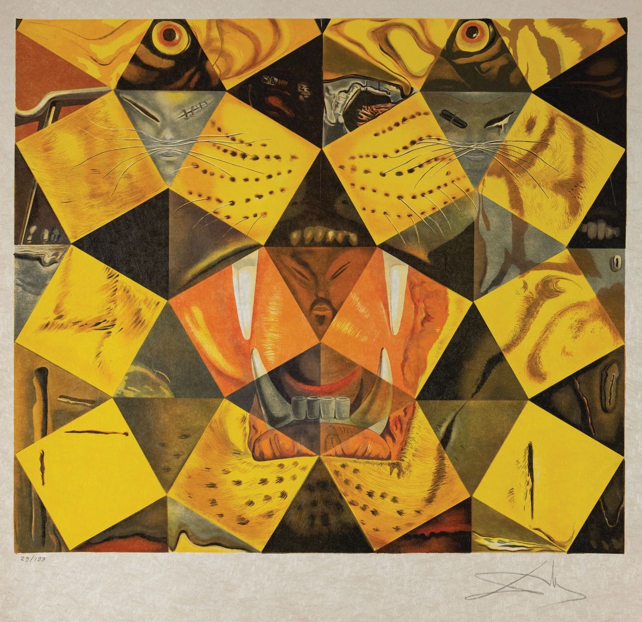 Salvador Dalí | LENIN - TIGER | MutualArt