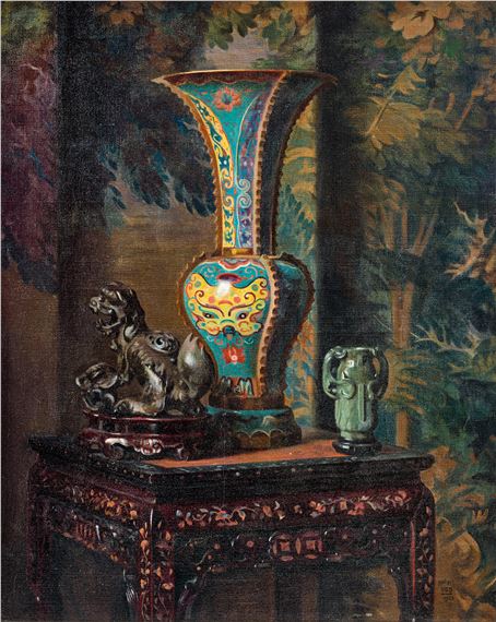 Hubert Vos | ORIENTAL STILL LIFE (1919) | MutualArt