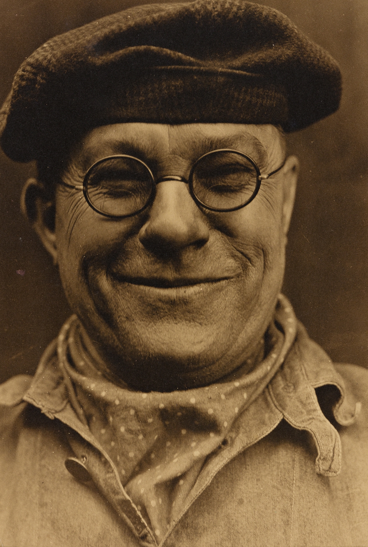 Lewis Hine | Portrait of a worker. (Circa 1930) | MutualArt