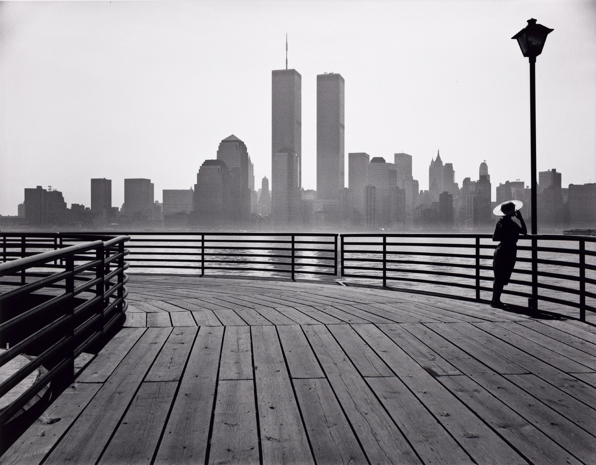 George Forss | Jersey City Boardwalk (Twin Towers). | MutualArt