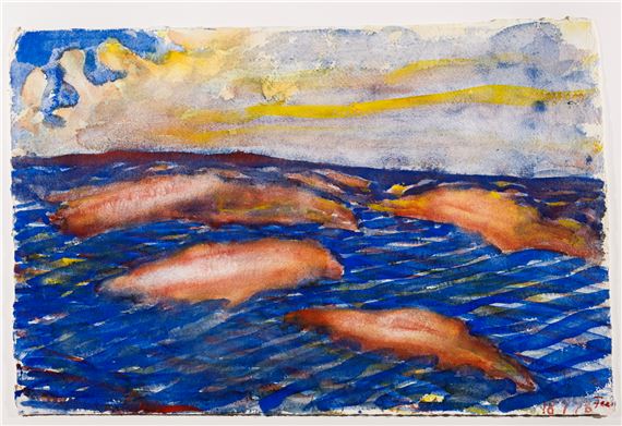 Frans Widerberg | Landskap (1976) | MutualArt