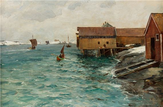Even Ulving | Båthus | MutualArt
