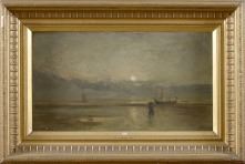Louis Artan de Saint Martin | Marine au clair de lune | MutualArt