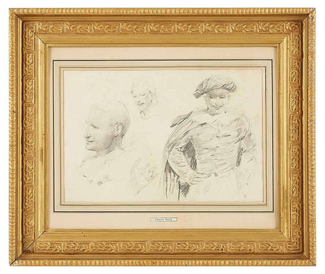 Charles Huard | Etude de personnages | MutualArt