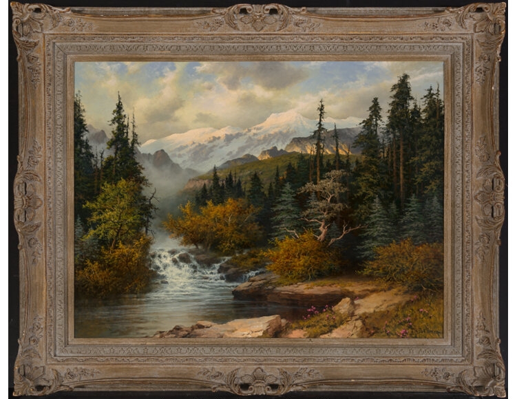 A.D. Greer | Autumn Hill Country | MutualArt