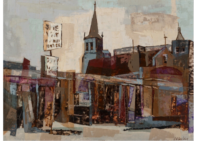 Cecil Lang Casebier | Untitled (Abstract) (1960) | MutualArt