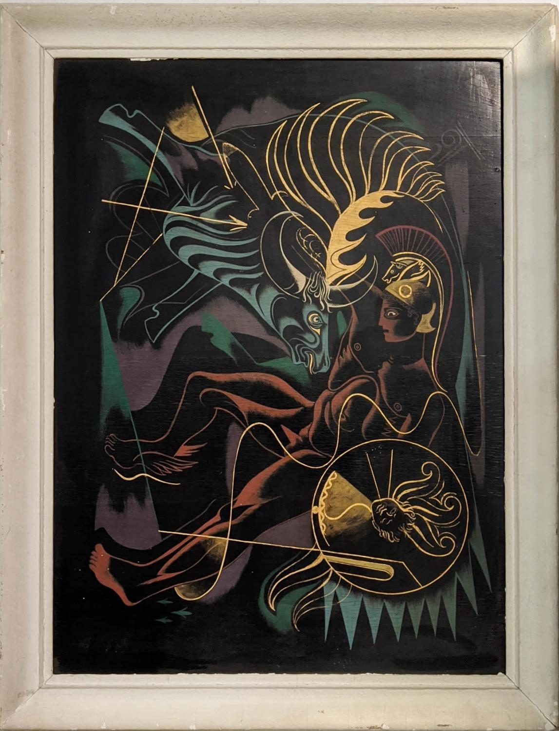 Paul Holmes | Theseus and the Marathonian Bull | MutualArt